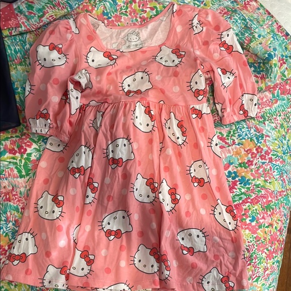 Hello Kitty | Dresses | Hello Kitty Pink Dress | Poshmark